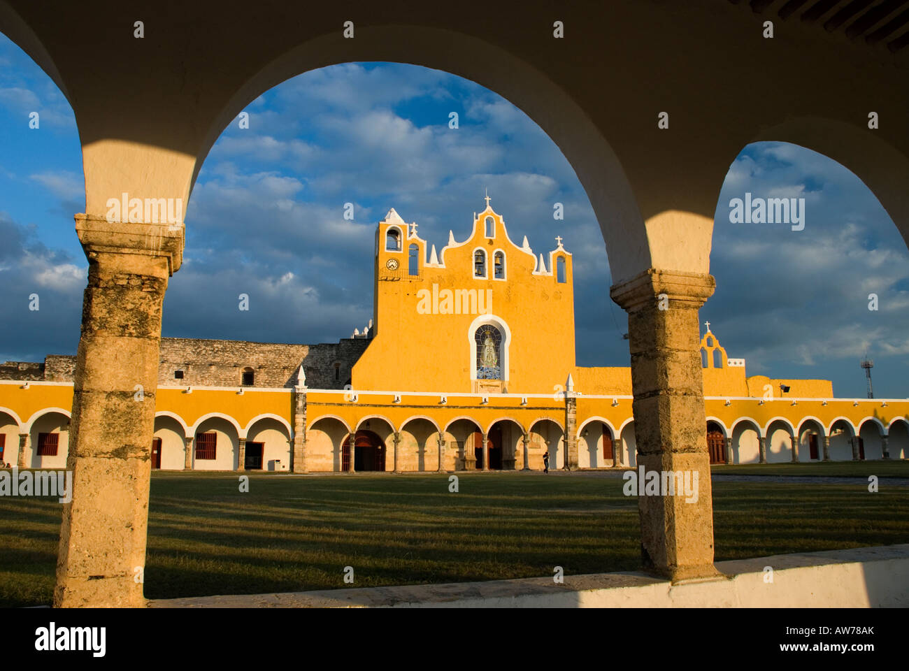 Inside the Monastery Stock Photo - Alamy