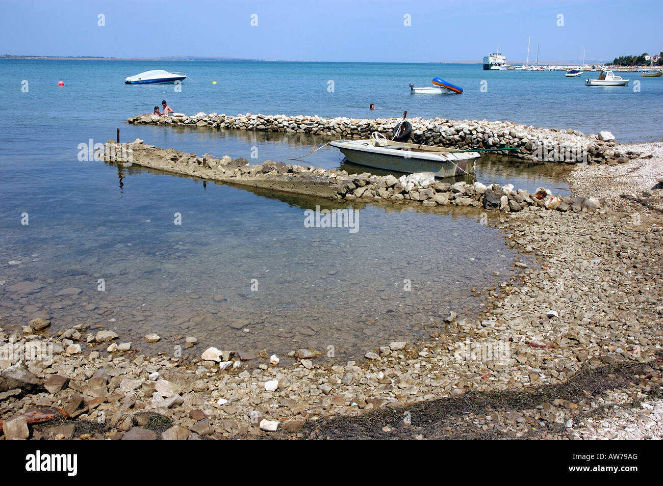 Vrsi Mulo Croatia Croazia Europe Stock Photo - Alamy