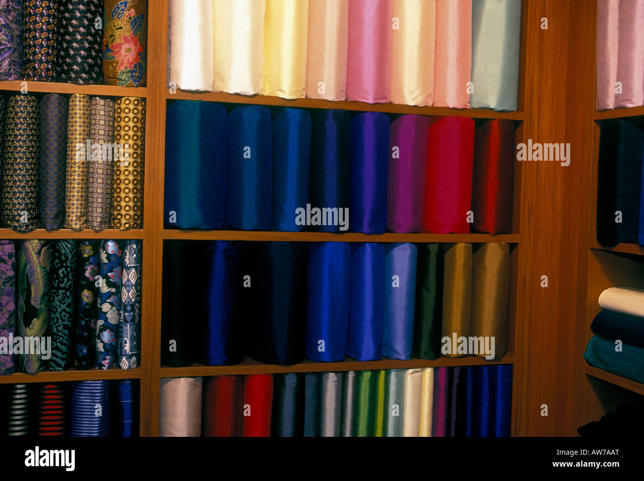 Silk bolts hi-res stock photography and images - Alamy