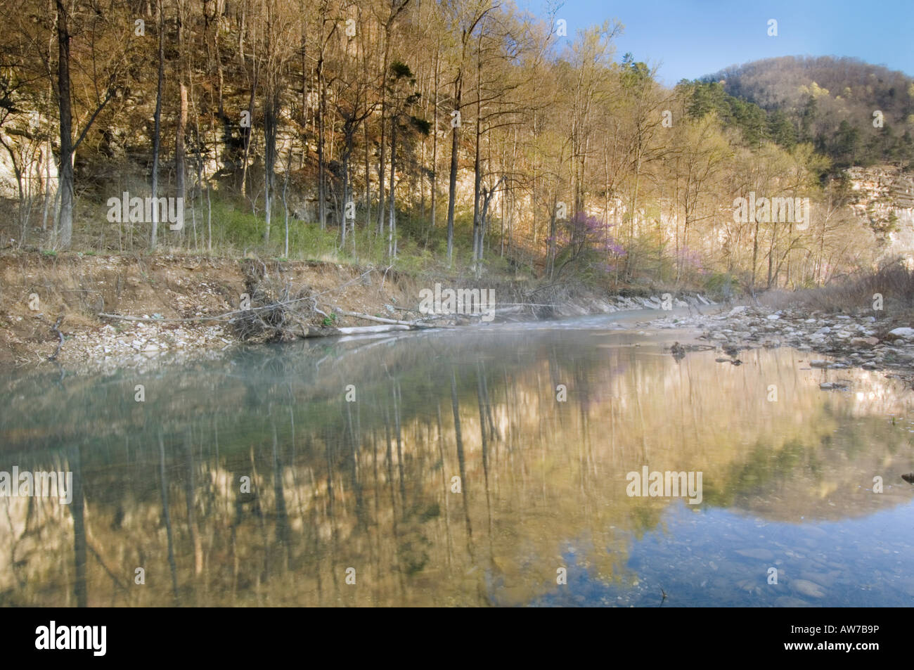 Sunrise at Roark Bluff Steel Creek access Buffalo River Buffalo ...
