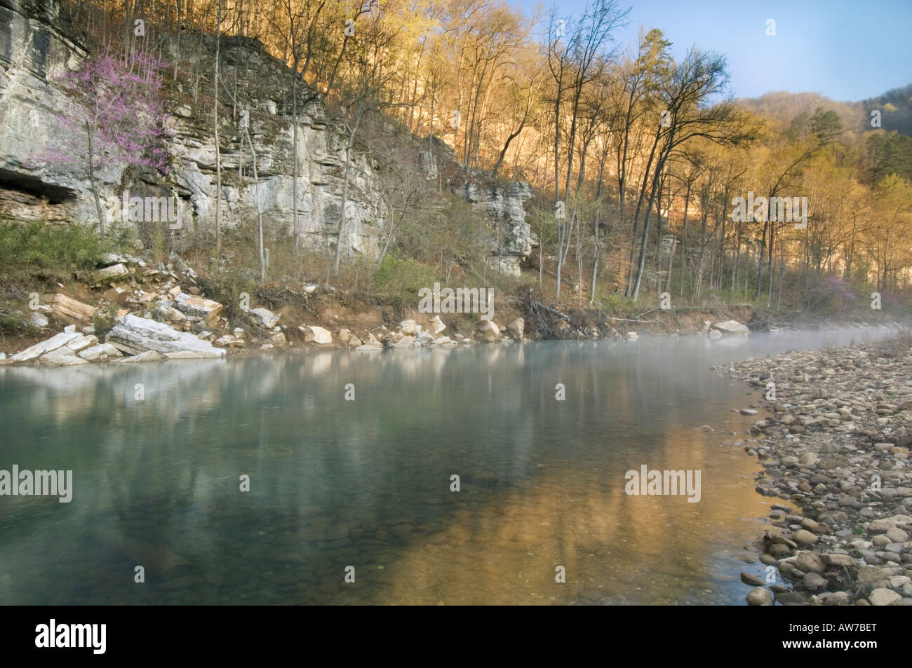 Sunrise at Roark Bluff Steel Creek access Buffalo River Buffalo ...