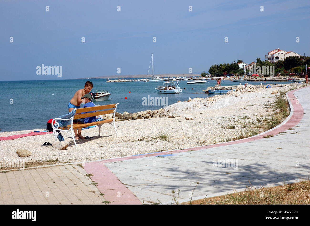 Vrsi Mulo Croatia Croazia Europe Stock Photo - Alamy