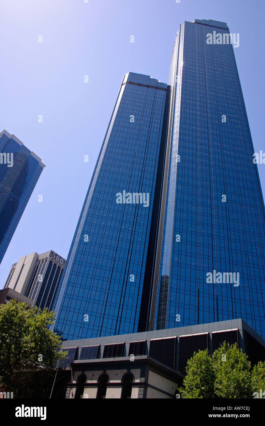 Tall High Rise Buildings Melbourne Australia Stock Photo - Alamy