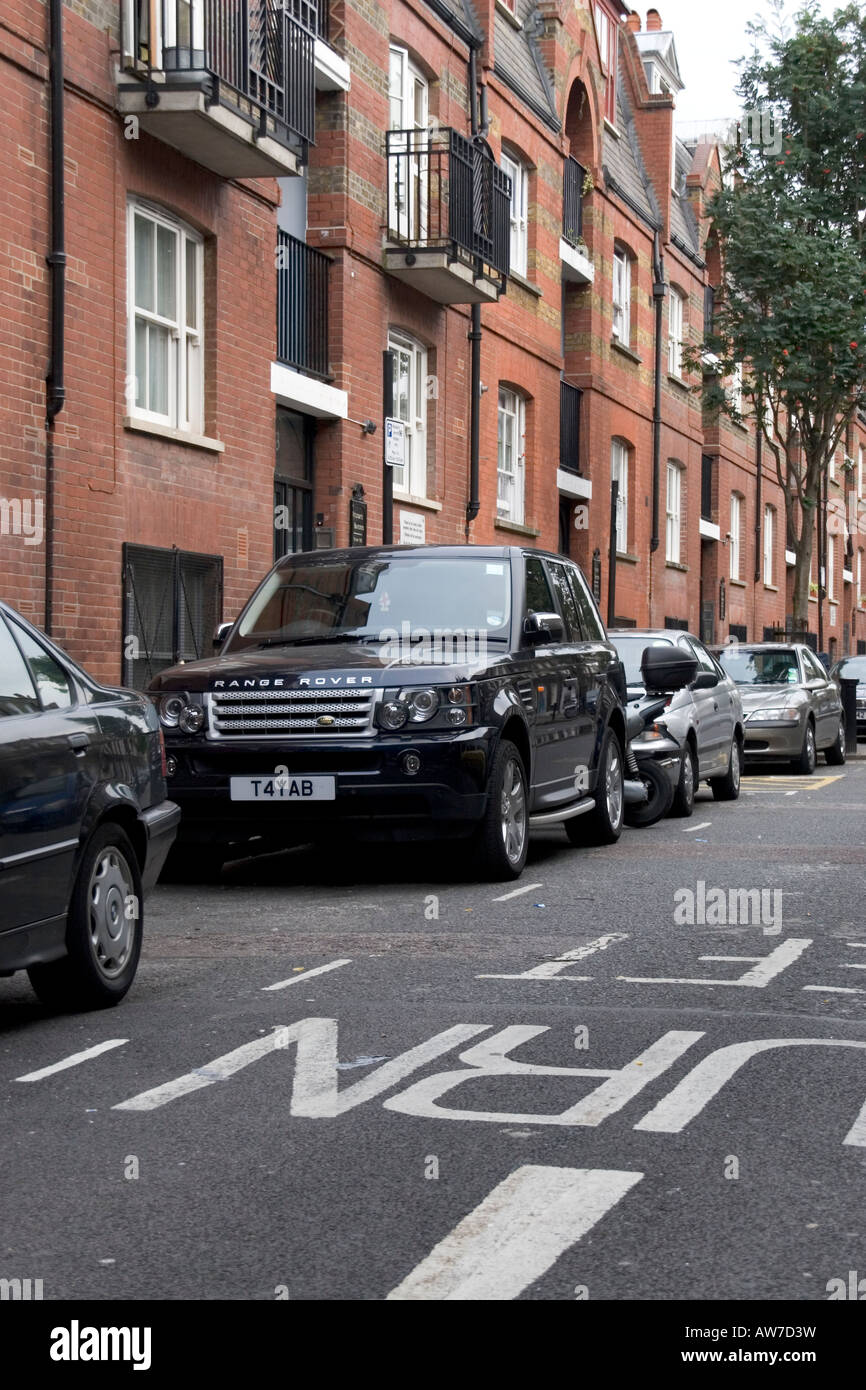 Council housing in the multicultural working class area of Whitechapel ...
