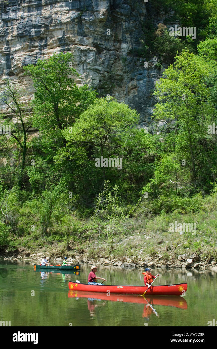 Family photograph and canoeing Louis Martin and Gerry Hahn on the ...
