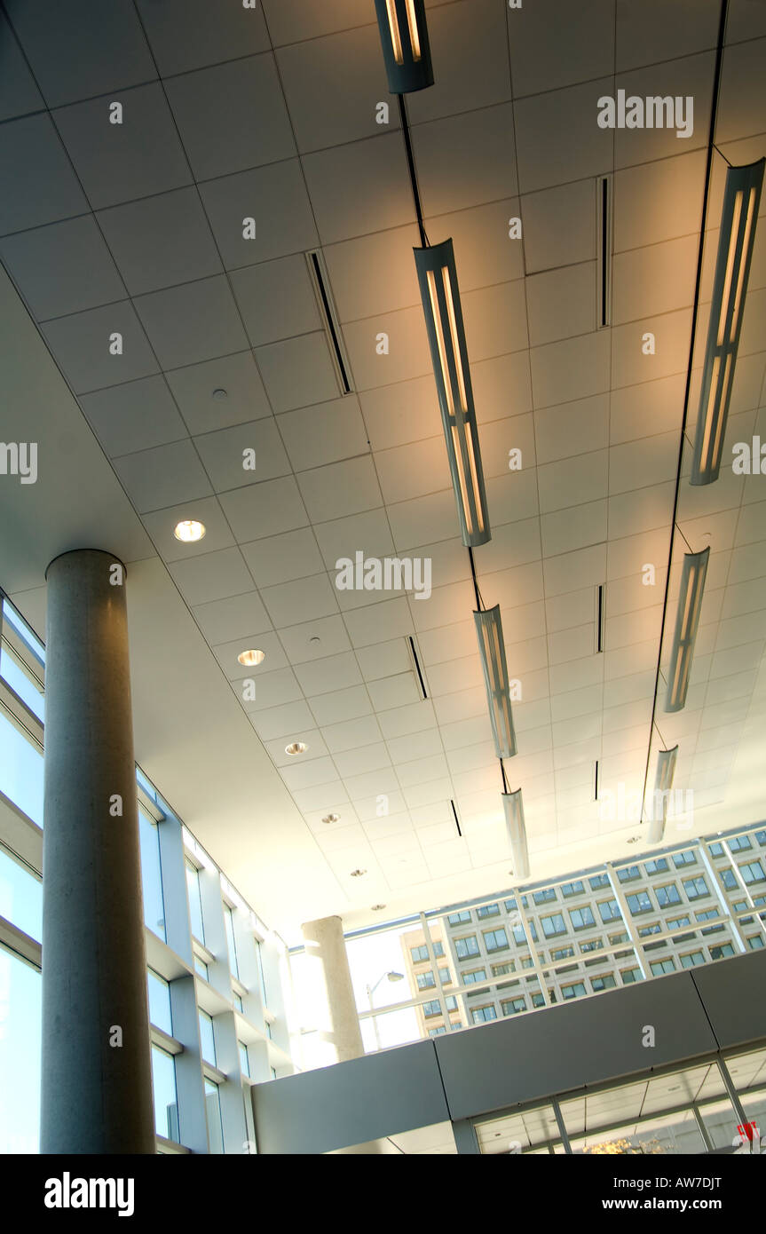 Interior of a commercial building Stock Photo - Alamy