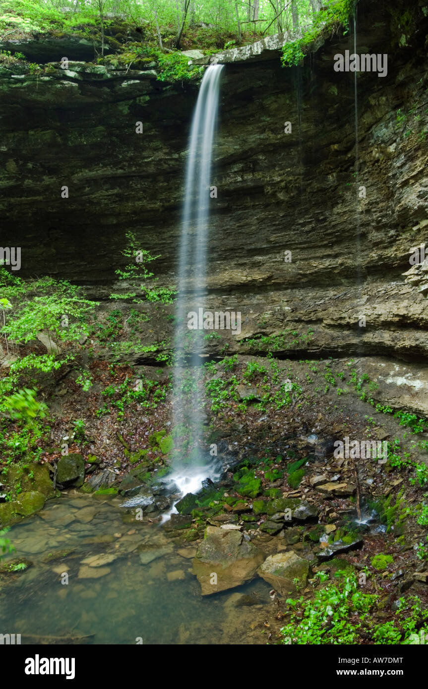 Waterfalls at Indian Creek ponca Wilderness Buffalo National River ...