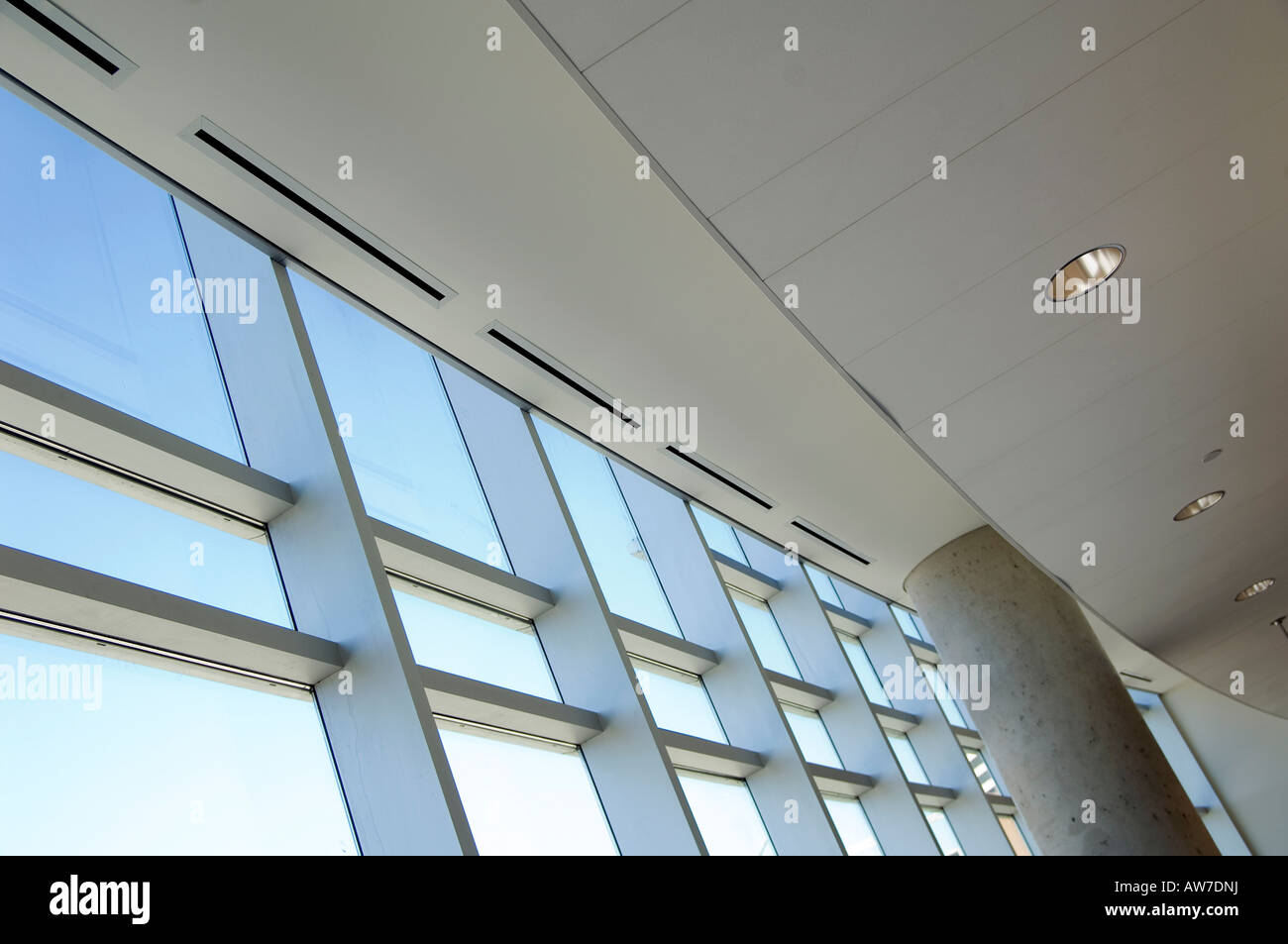 Windows on an office building Stock Photo - Alamy