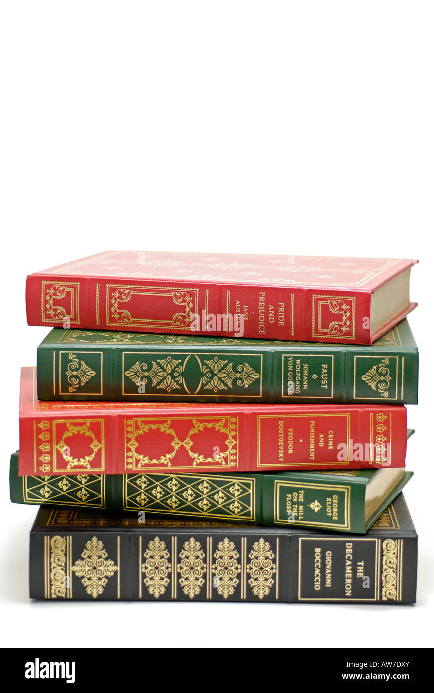 Book spines hi-res stock photography and images - Alamy