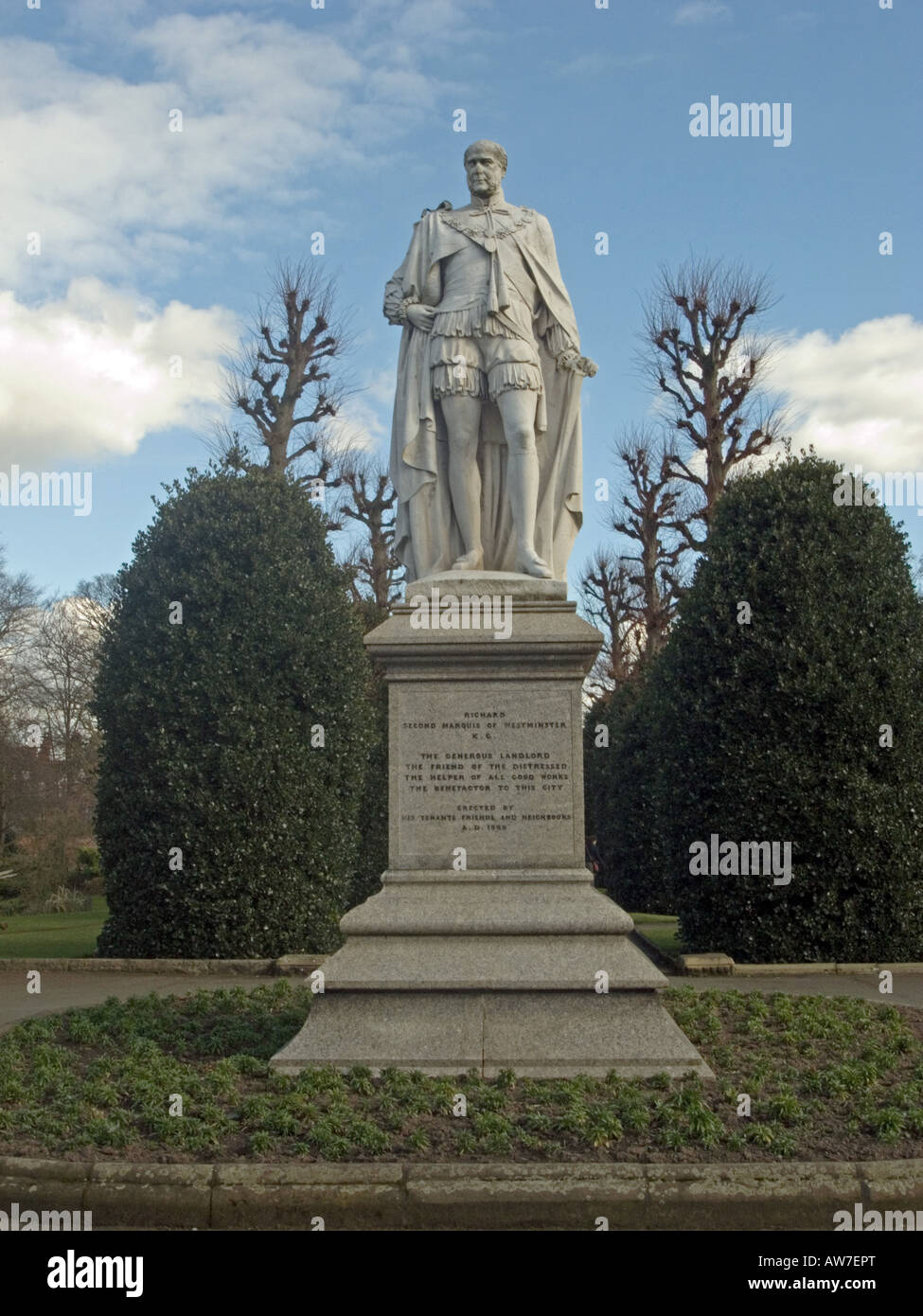 Statue of Richard, Second Marquis of Westminster, Grosvenor Park ...