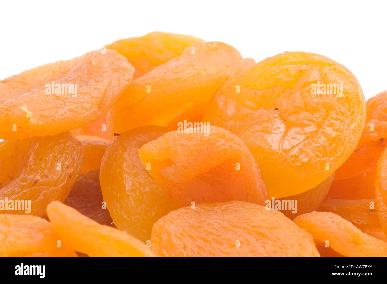 object on white food colored dried fruits Stock Photo - Alamy