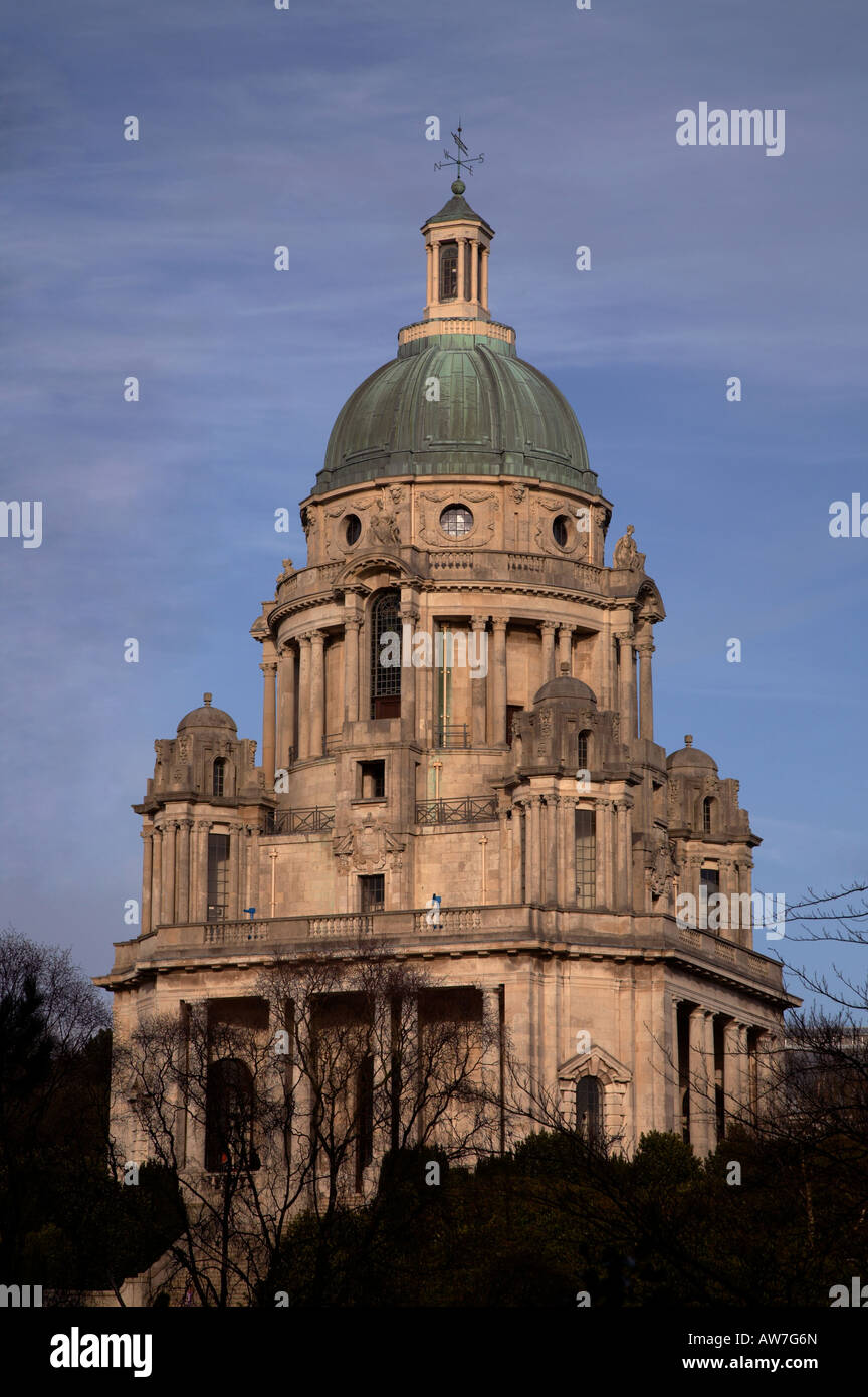 the Ashton Memorial in Williamson Park in Lancaster Lancashire England ...
