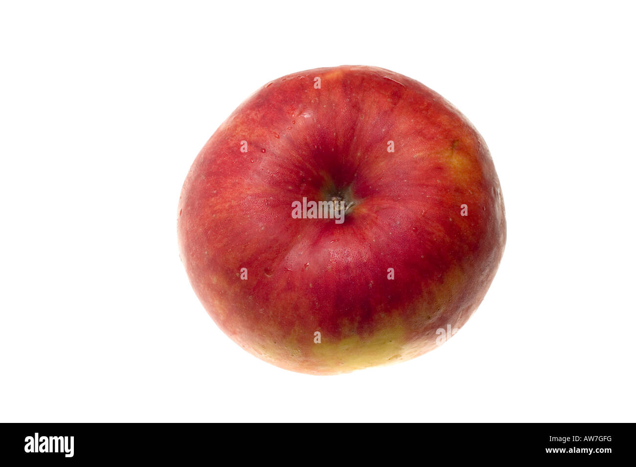 object on white food fruit apple Stock Photo - Alamy
