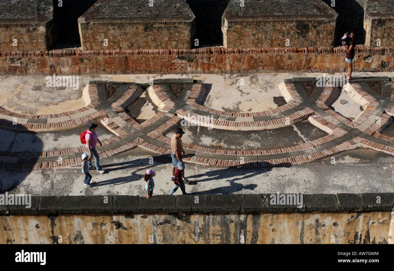 El Morro fort historic puerto rico Stock Photo - Alamy