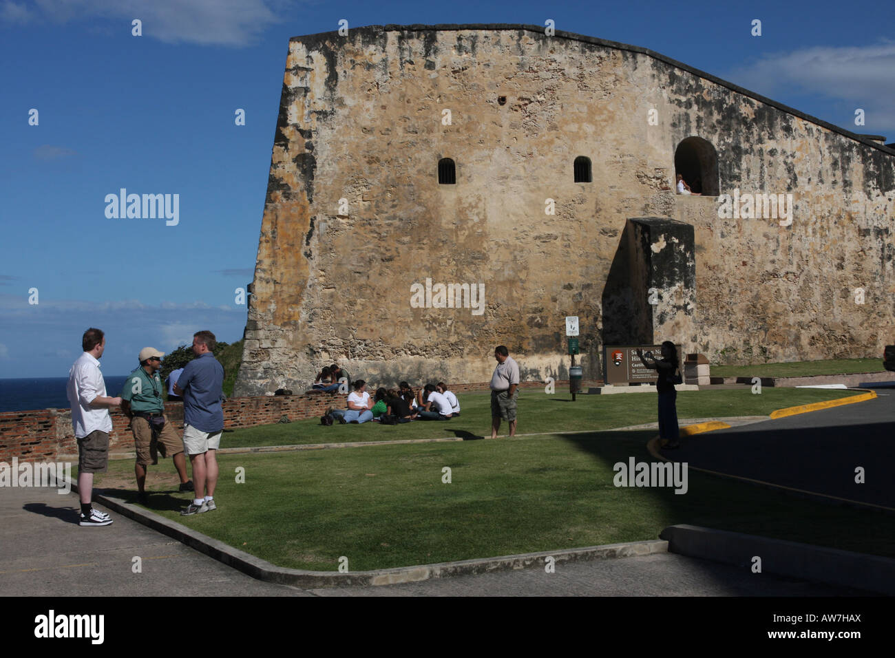 san cristobal fort puerto rico Stock Photo - Alamy