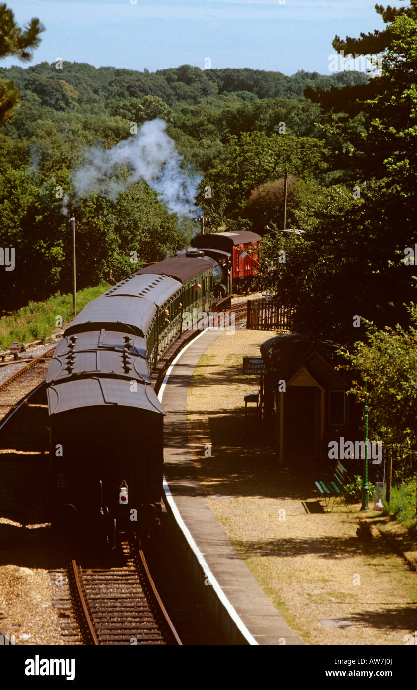 Isle of wight steam railway hi-res stock photography and images - Alamy