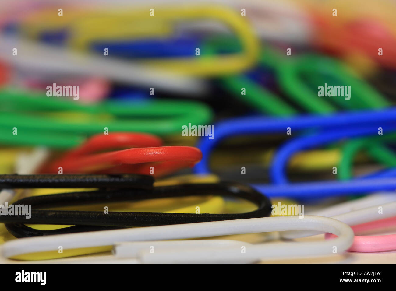 Close up of paper clip Stock Photo - Alamy