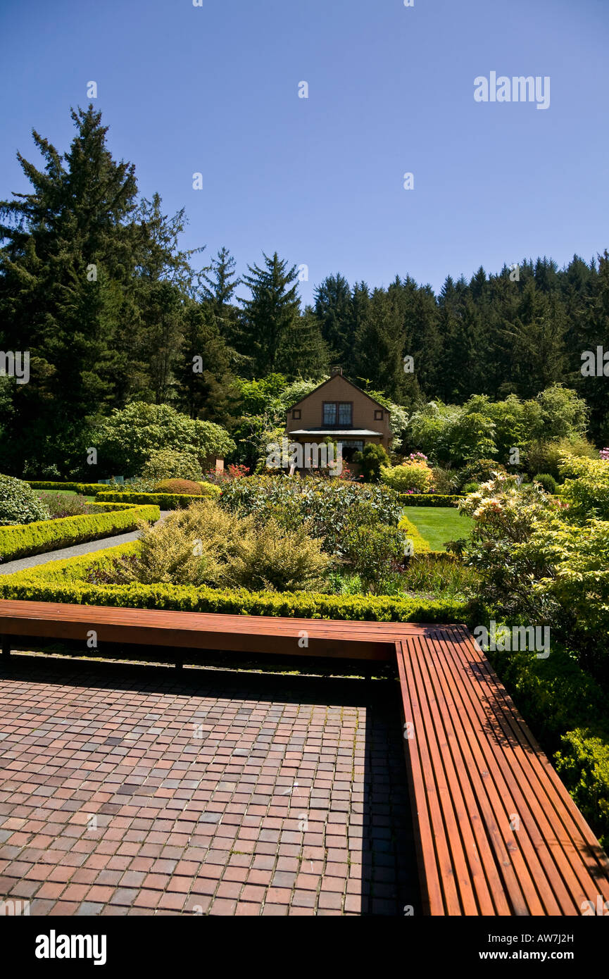 Shore Acres Gardens State Park, Oregon, USA Stock Photo - Alamy