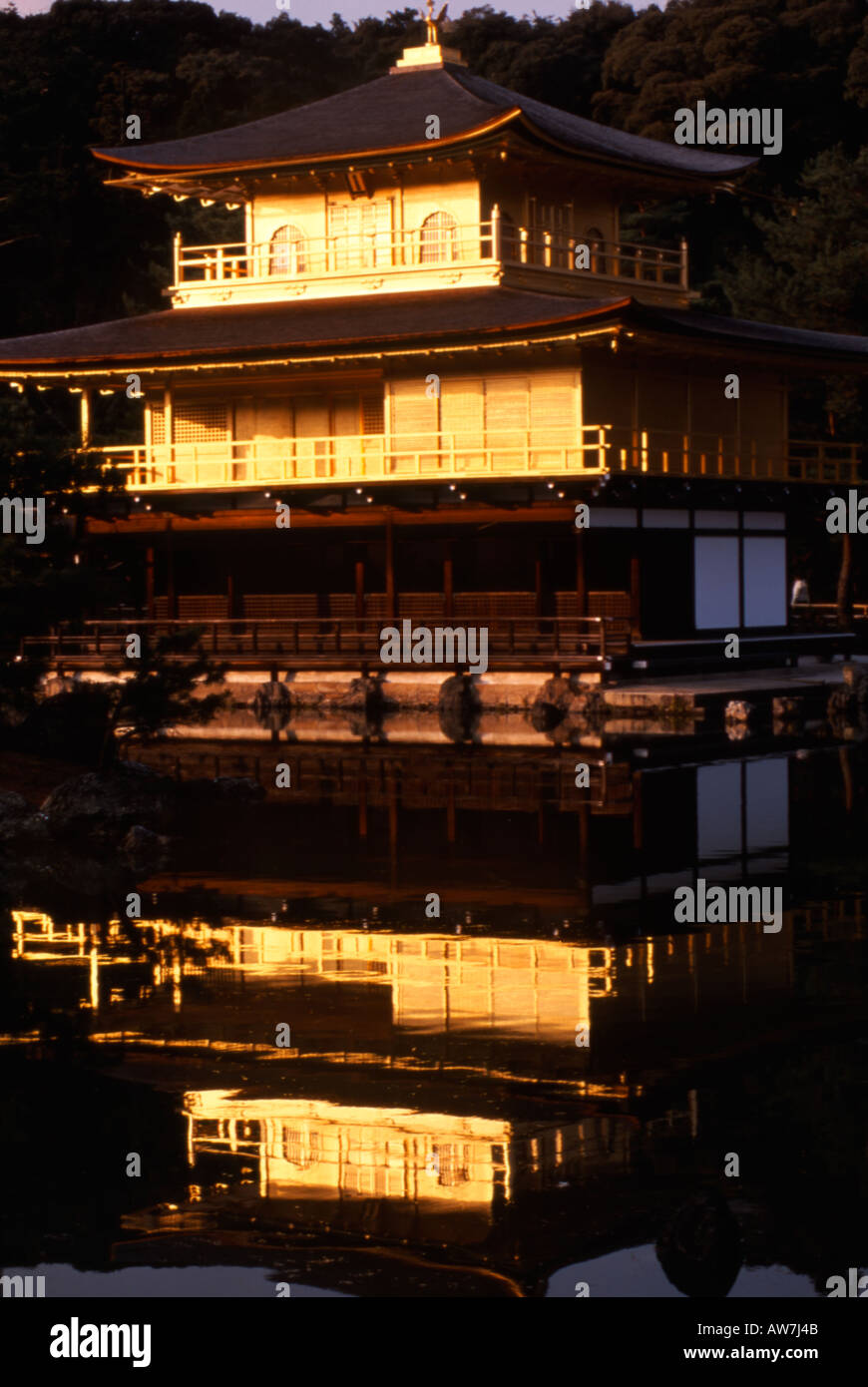 Kinkaku-ji "Golden Pavilion" Kyoto Japan Stock Photo - Alamy