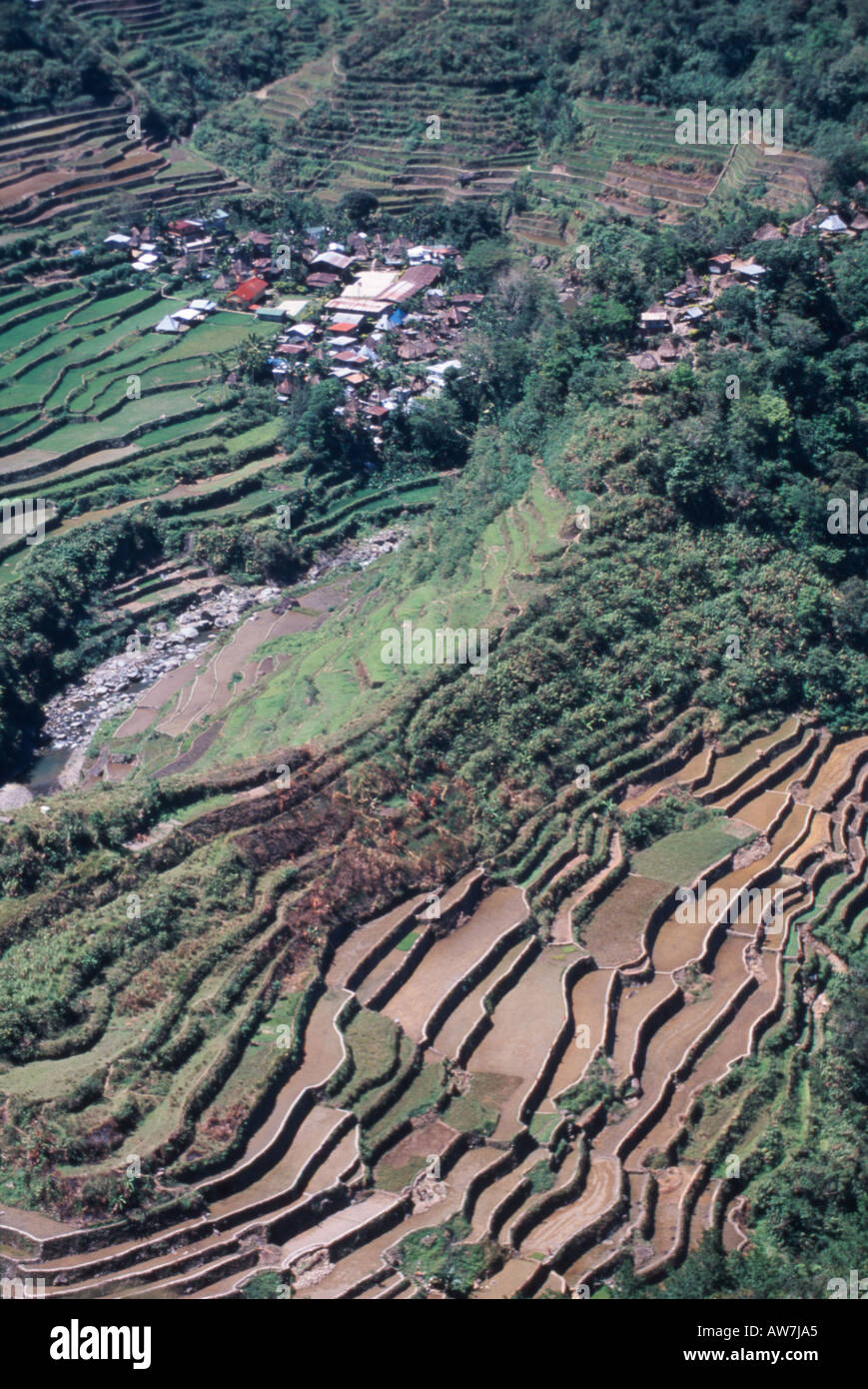 Mountain landscape Batad area Luzon Philippines Stock Photo - Alamy
