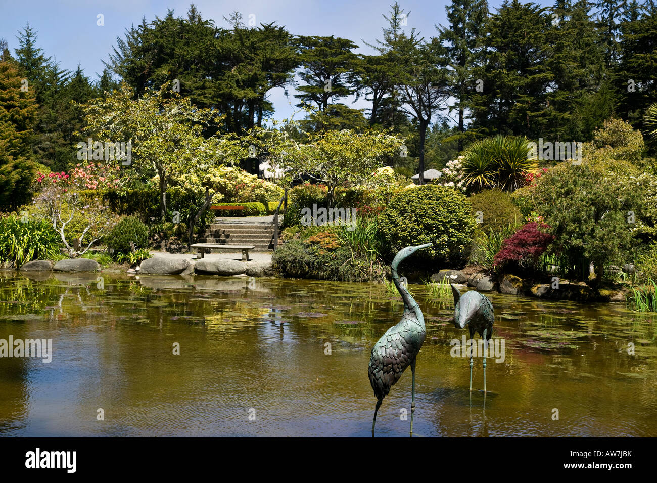 Shore Acres Gardens State Park, Oregon, USA Stock Photo - Alamy