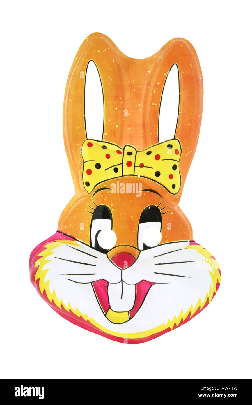 Rabbit mask Cut Out Stock Images & Pictures - Alamy