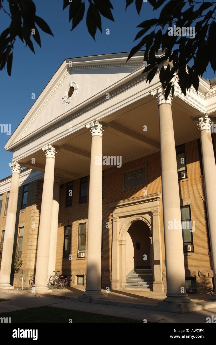 USA Shepherdstown West Virginia Exterior of Shepherd College Stock ...