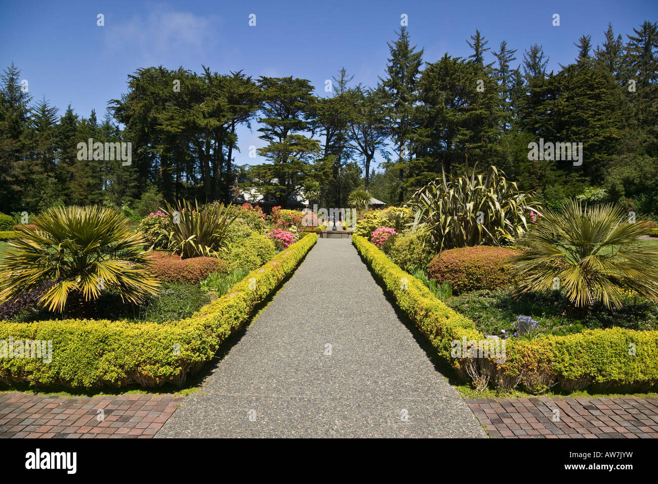 Shore Acres Gardens State Park, Oregon, USA Stock Photo - Alamy