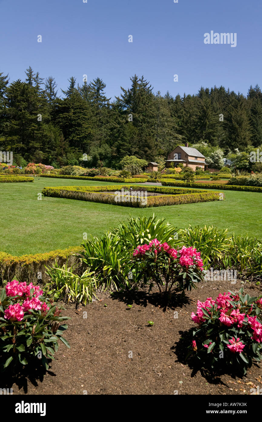 Shore Acres Gardens State Park, Oregon, USA Stock Photo - Alamy