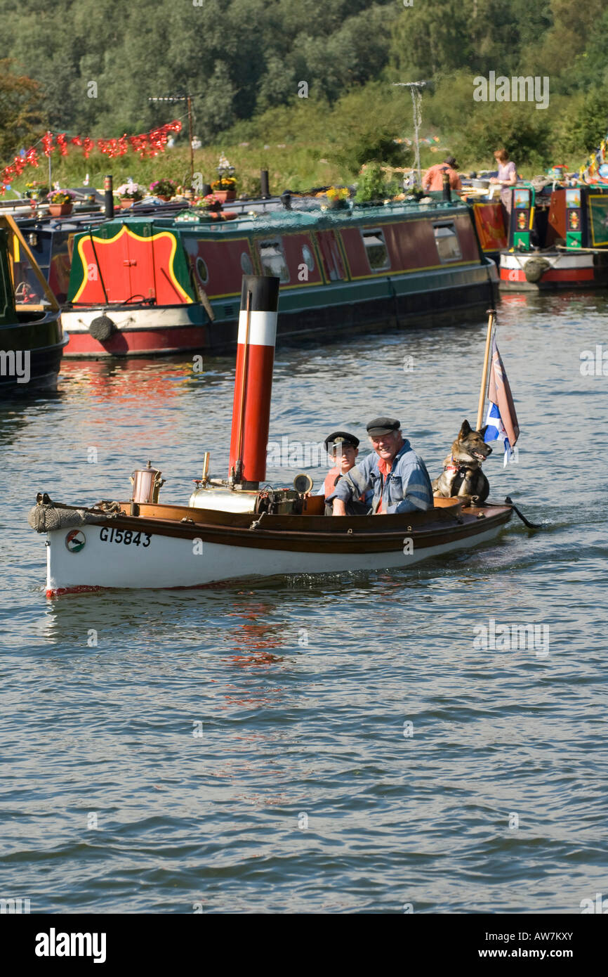 Small steam powered boat on hi-res stock photography and images - Alamy