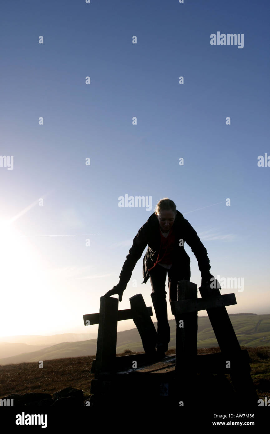 Climbing over style hi-res stock photography and images - Alamy