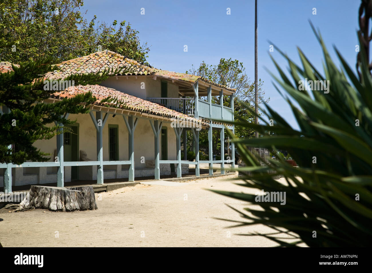 The Custom House State Historic Park, Monterey Bay, California, USA ...