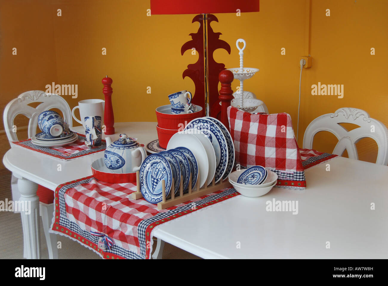 festive breakfast table Stock Photo - Alamy