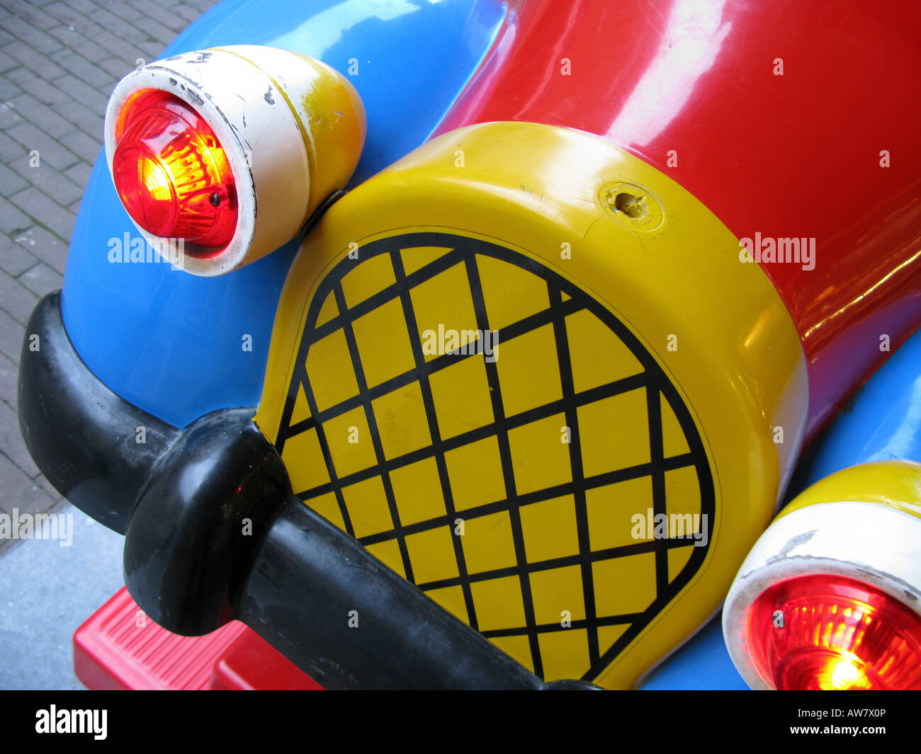 colourful front of toy car Stock Photo - Alamy