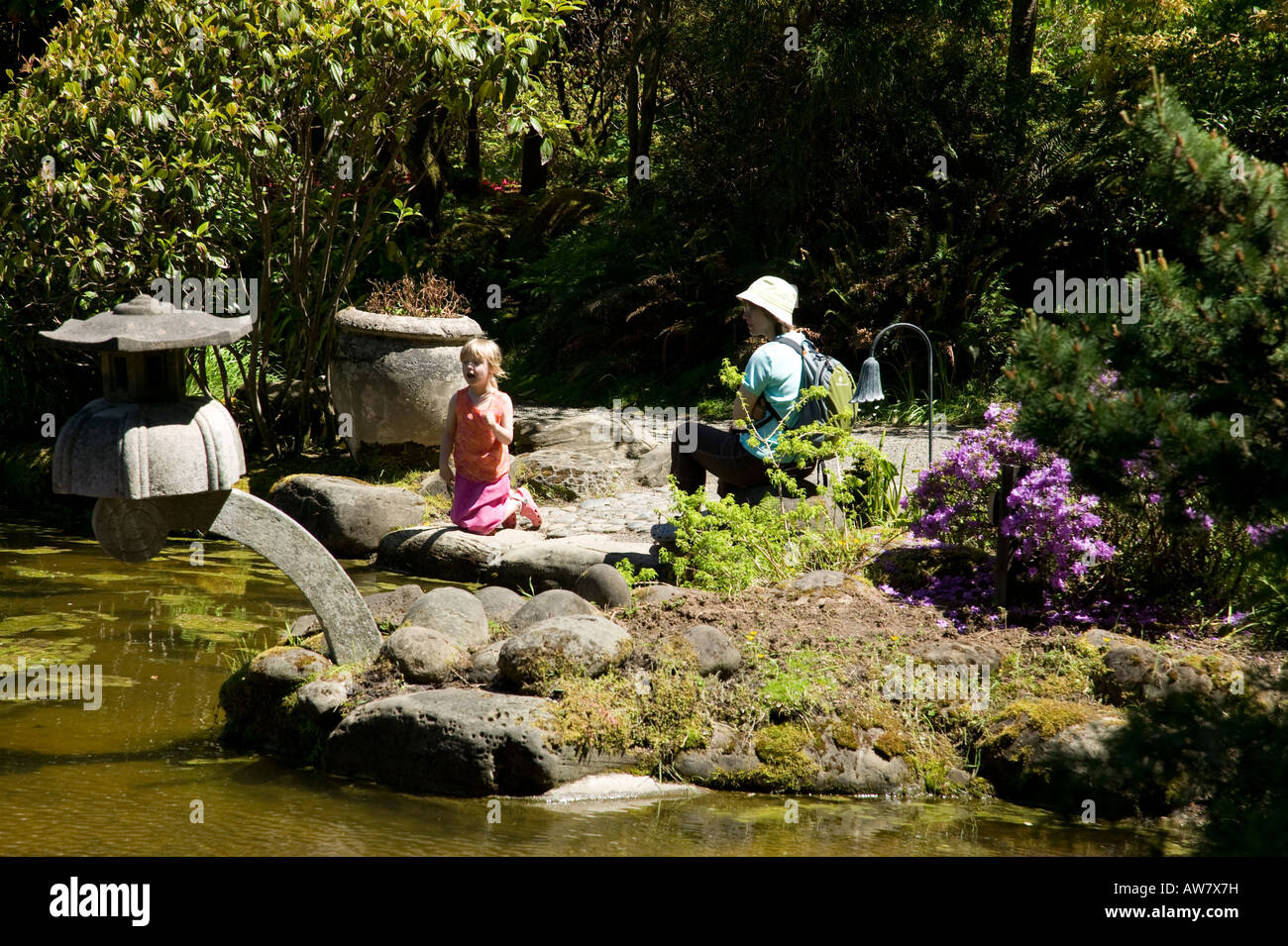 Shore Acres Gardens State Park, Oregon, USA Stock Photo - Alamy
