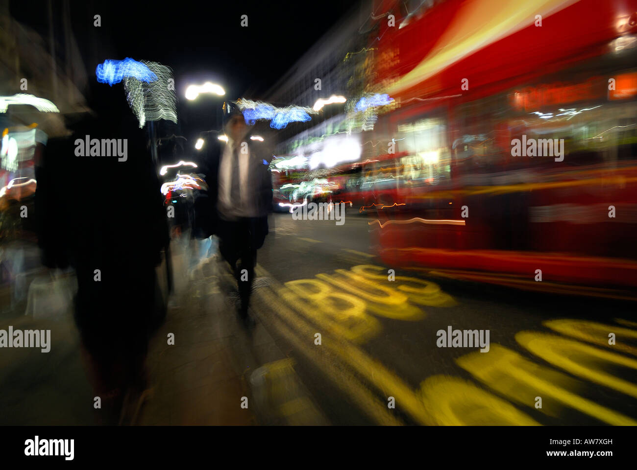 Rush hour in London Stock Photo - Alamy
