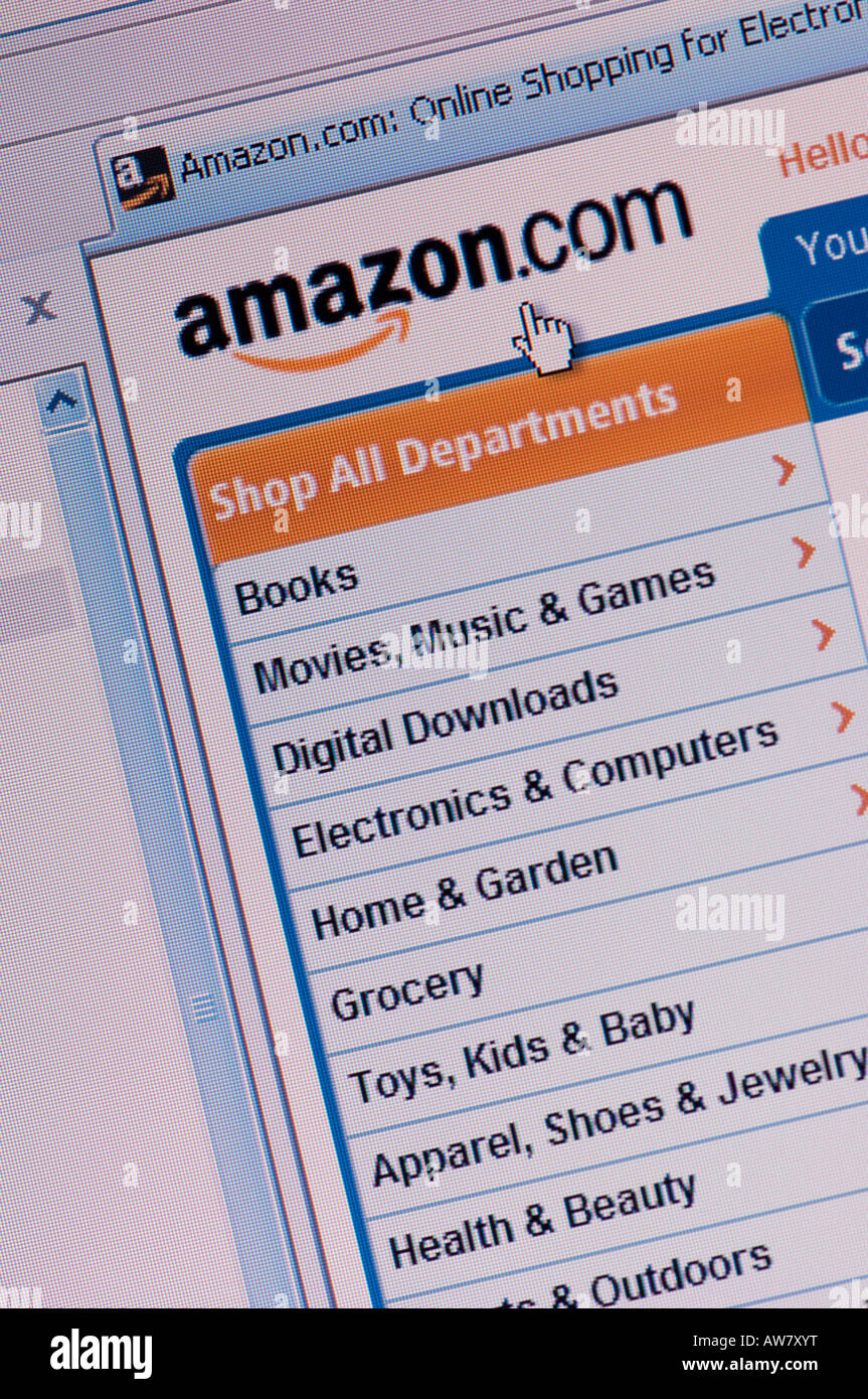 www.amazon.com - the online shopping website (Editorial use only Stock ...