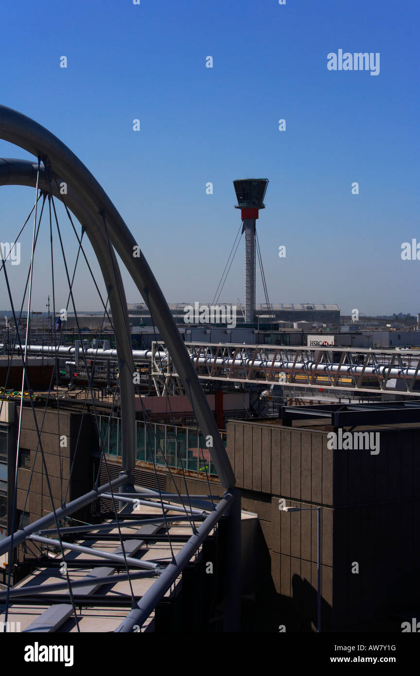Control Tower, Heathrow Airport, London Stock Photo - Alamy