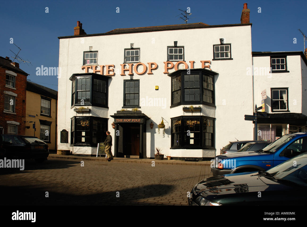 The Hop Pole public house, Bromyard, Herefordshire Stock Photo - Alamy