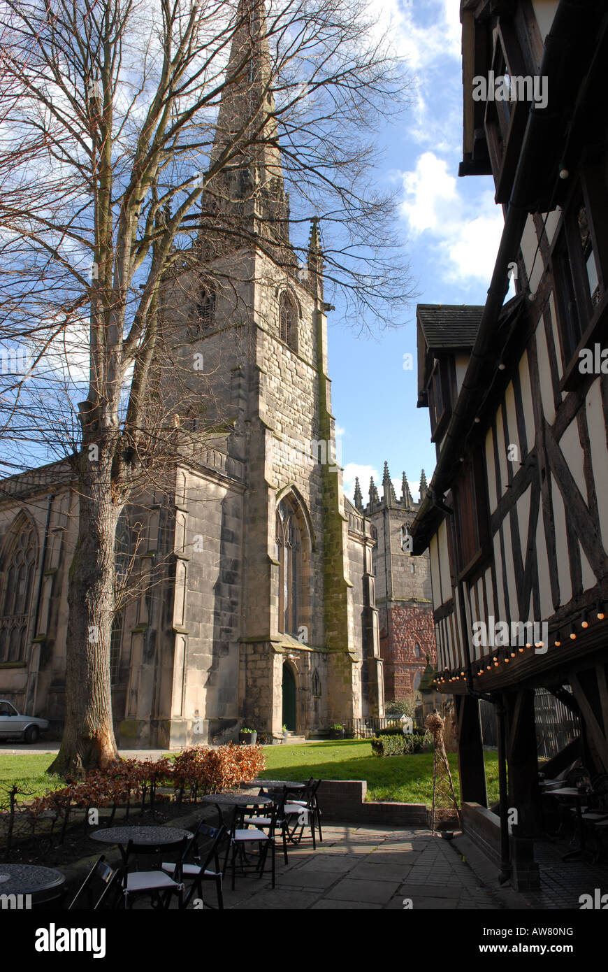 St alkmunds church hi-res stock photography and images - Alamy