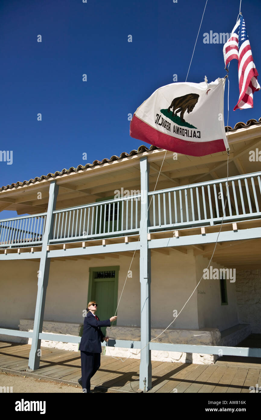 American california flags monterey hi-res stock photography and images ...