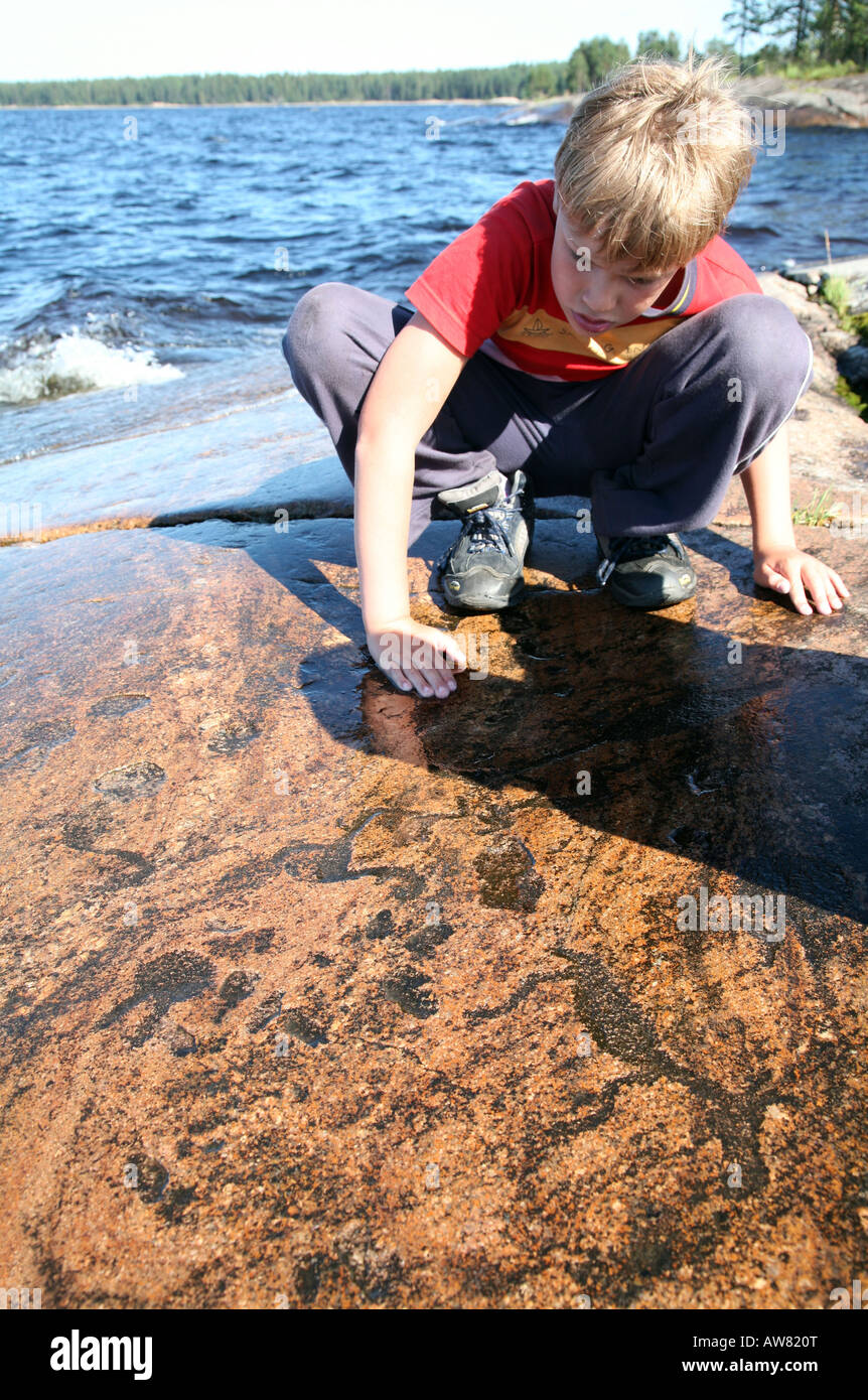 Russian teenager boy hi-res stock photography and images - Alamy
