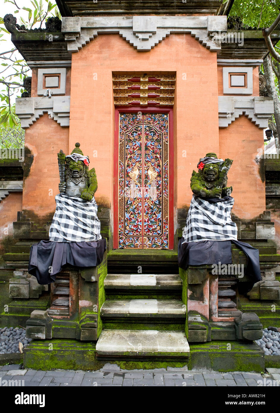 Sacred Balinese Shrine Ubud Bali Indonesia Stock Photo - Alamy