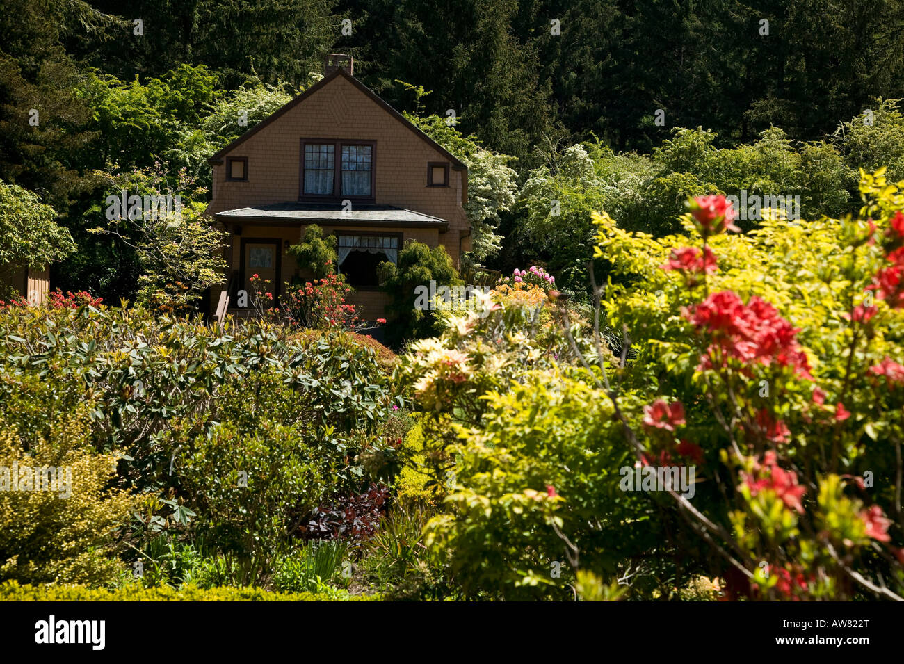 Shore Acres Gardens State Park, Oregon, USA Stock Photo - Alamy
