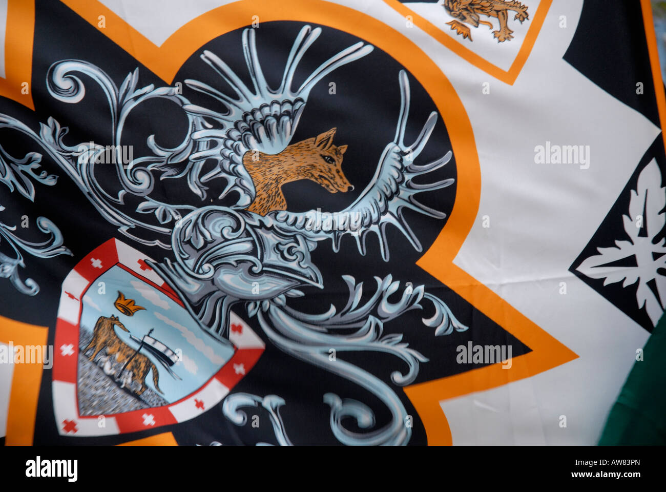 Palio siena flags torre del mangia hi-res stock photography and images ...