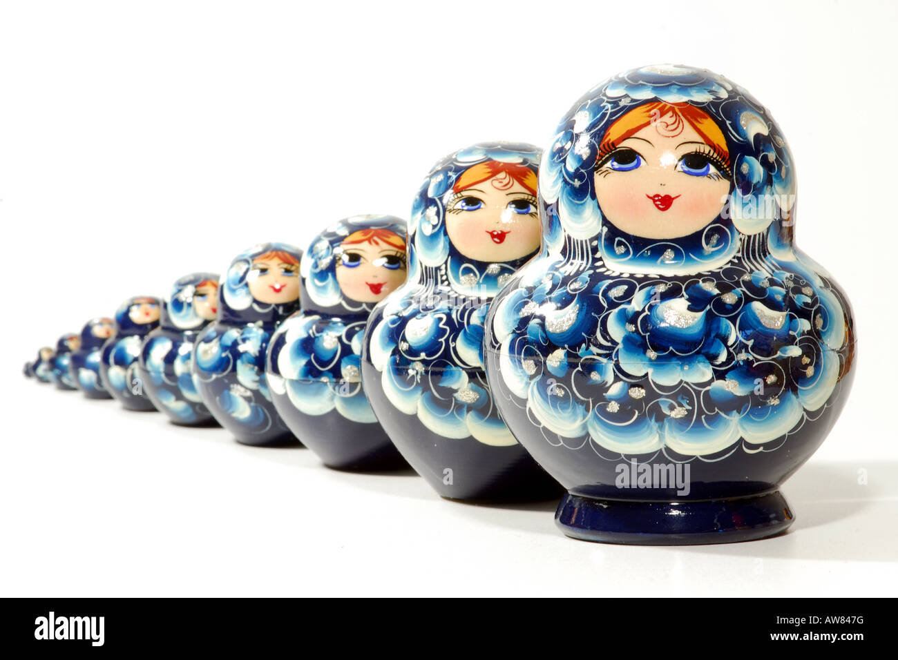 Russian Matryoshka dolls Stock Photo - Alamy