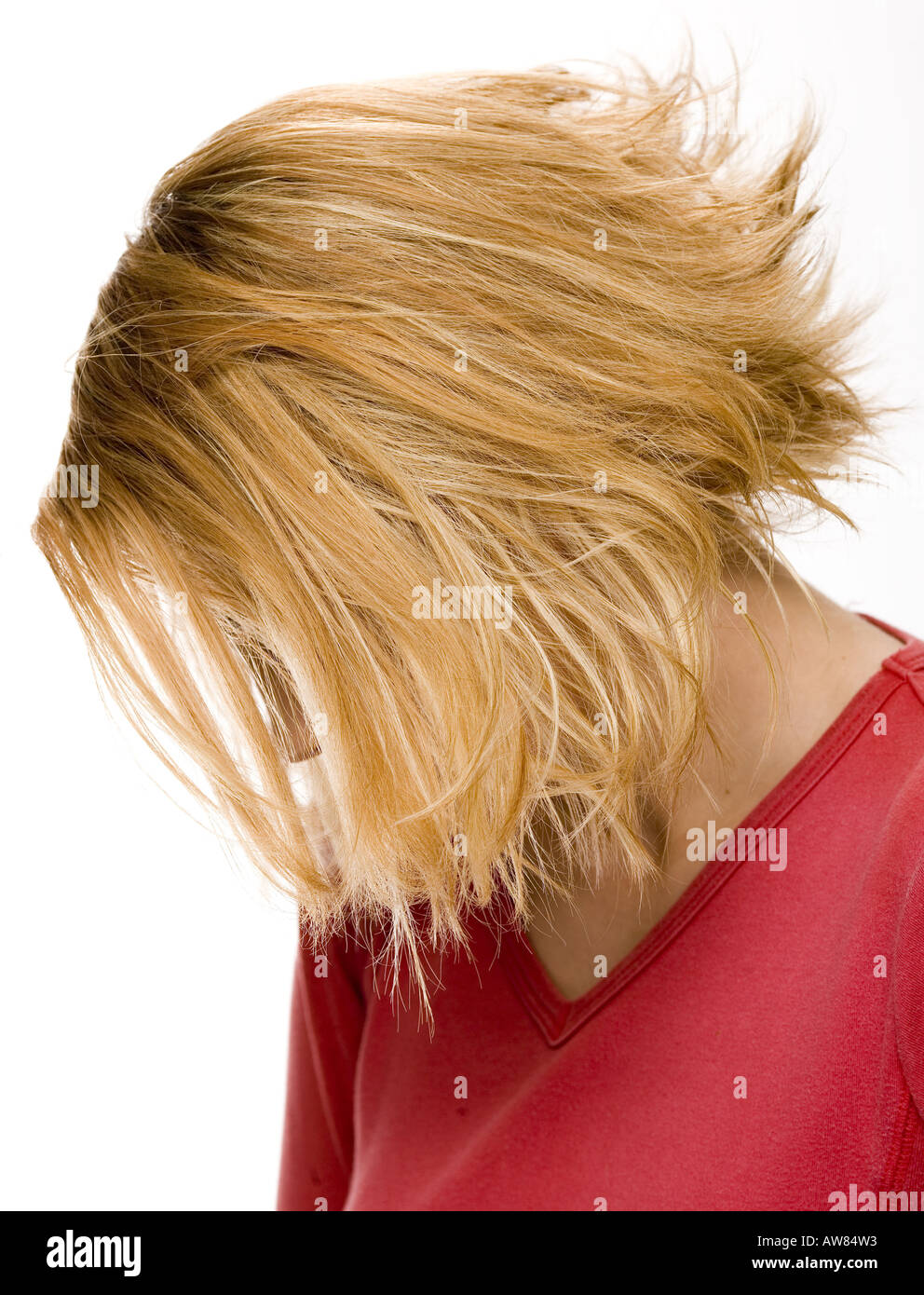 Shingled hair hi-res stock photography and images - Alamy