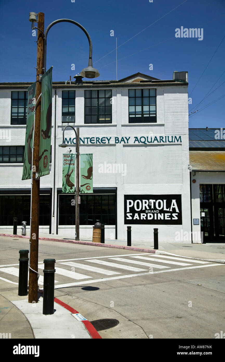 Monterey Bay Aquarium, exterior California, USA Stock Photo - Alamy