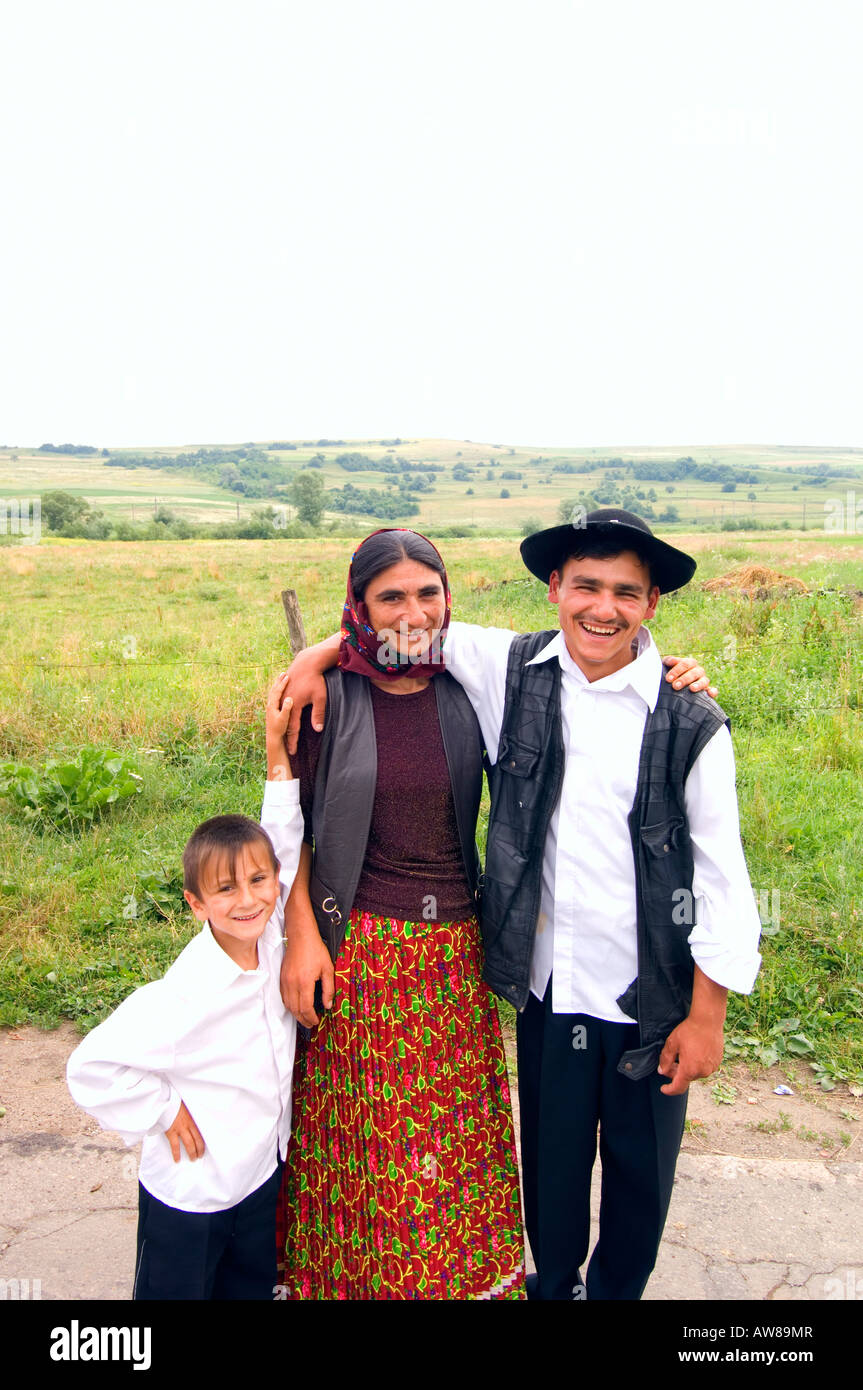Europe Romania Transylvania Gypsy wedding wedding party at groom s home ...