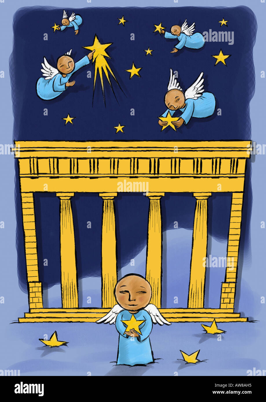 Angelic night hi-res stock photography and images - Alamy